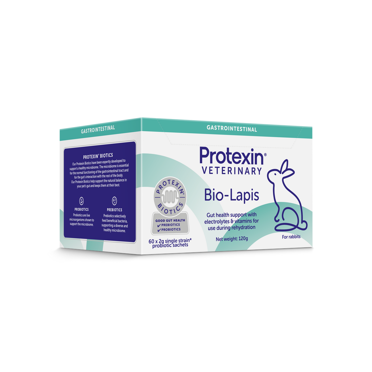 Protexin Veterinary Bio-Lapis For Rabbits 60 x 2g Sachets