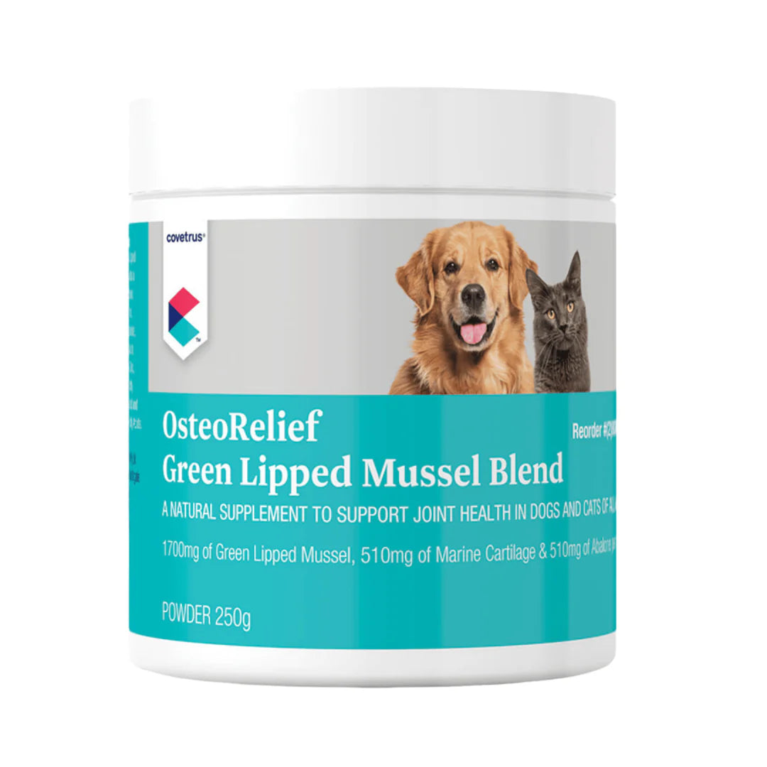 OsteoRelief Green Lipped Mussel Joint Powder for Dogs and Cats