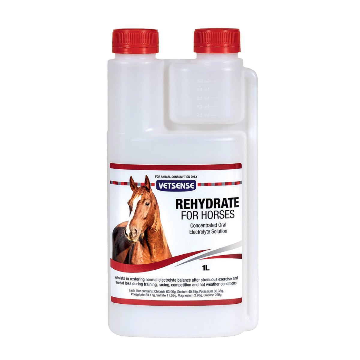 Vetsense Rehydrate for Horses 1L