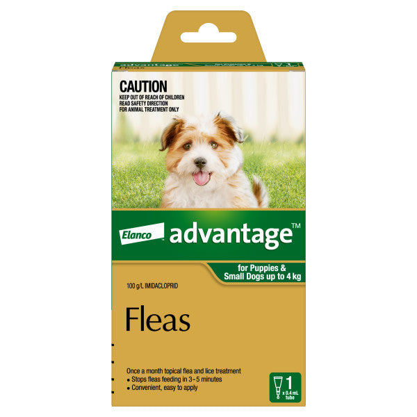 Advantage For Dogs Up To 4kg