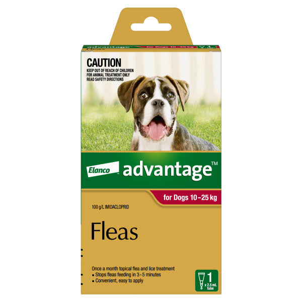 Advantage For Dogs 10-25kg