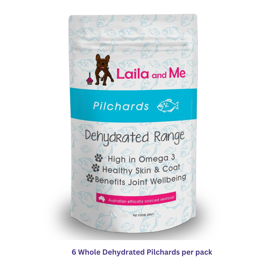 Laila & Me Dehydrated Australian Pilchards Cat & Dog Treats